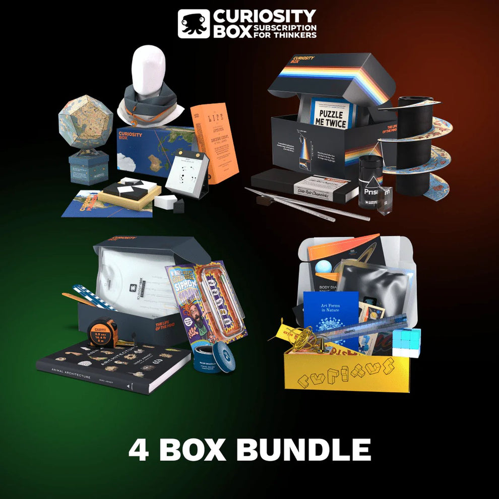Curiosity Box 4-Box Bundle – A Curiosity Box with ClassWallet
